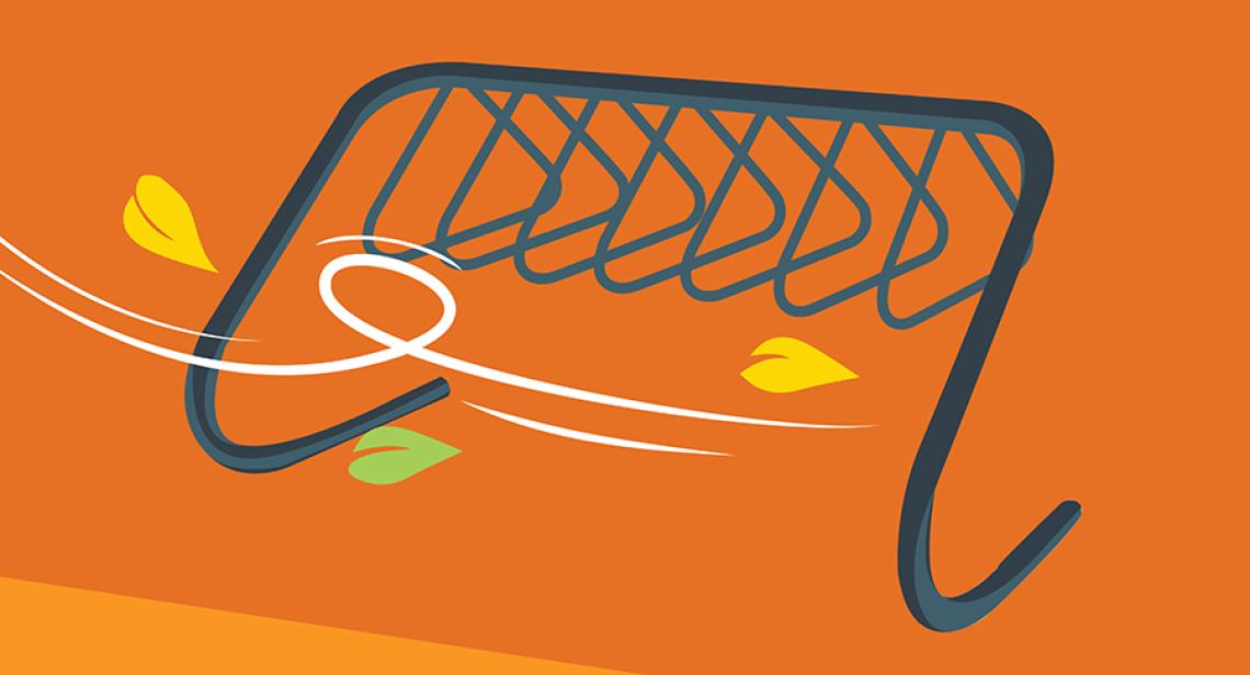 Dorm Bike Rack Impounds Begin May 22 | Parking & Transportation